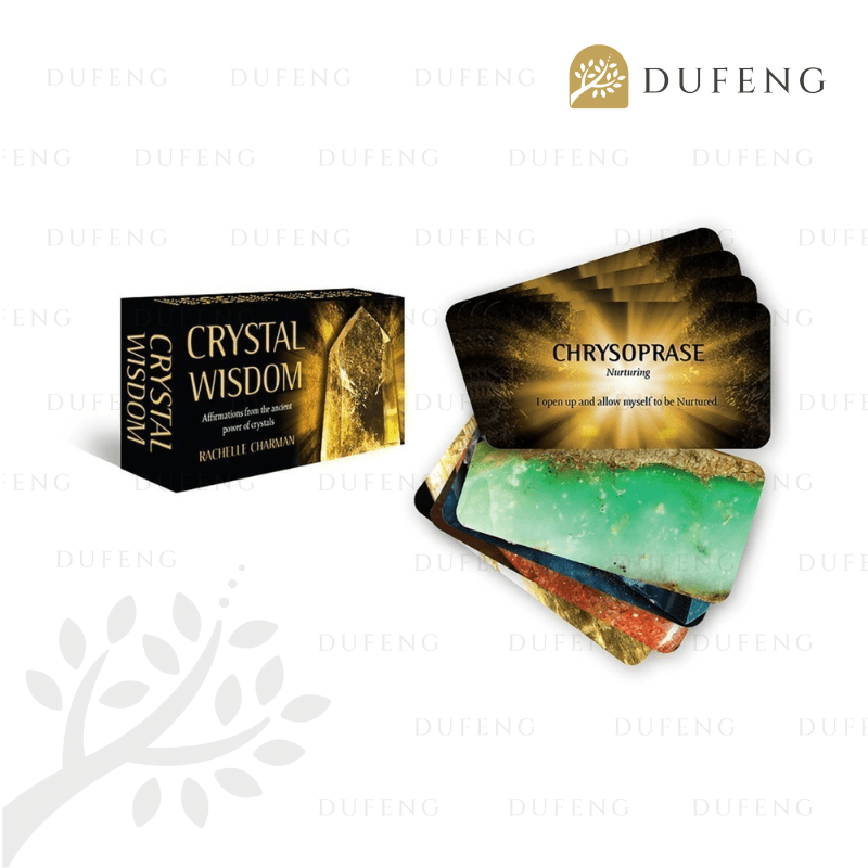 Crystal Wisdom Inspiration Cards - Dufeng.co